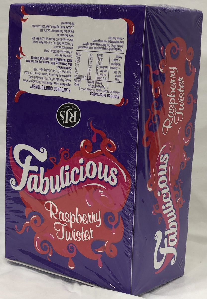 Fabulicious Raspberry Twister – Lollyology