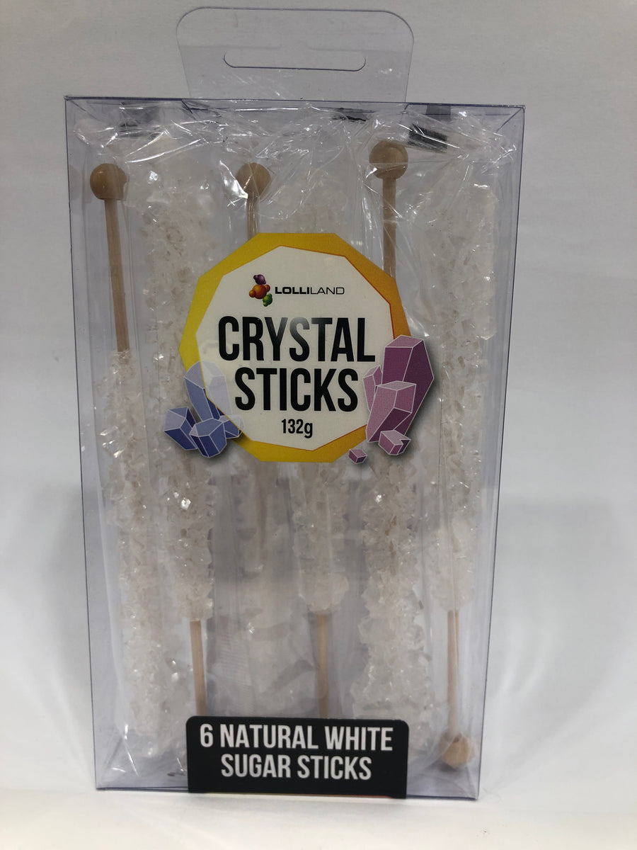 Natural White Crystal Sticks – Lollyology